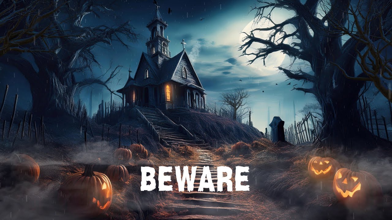 Haunted Ambience 👻 Spooky Halloween Sounds & Chilling Night Atmosphere ...