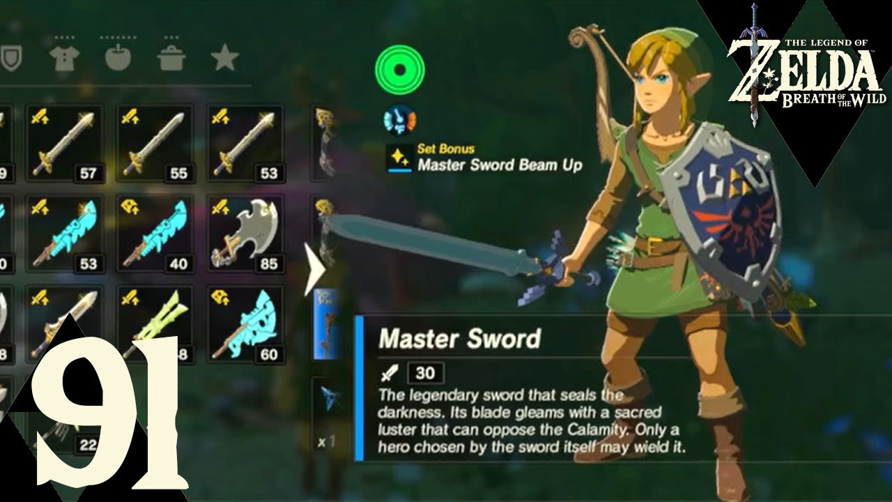 The Master Sword Trials (The Legend of Zelda Breath of the Wild) Part ...