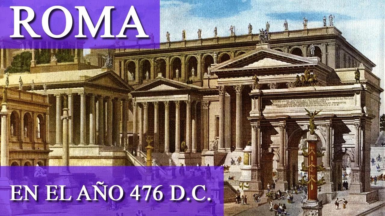 Paseando por Roma en el 476 d.C. ¿Qué habrías visto? - YouTube