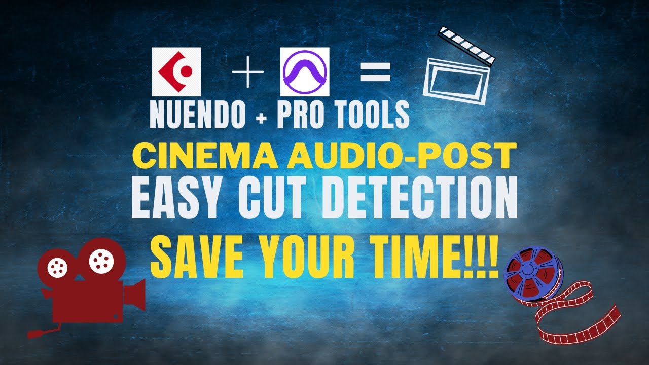 Nuendo + Pro Tools = Easy Video Cut Detection (SAVE TIME!!!) - YouTube