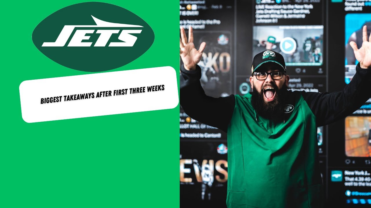 Breaking Down Biggest Takeaways From First 3 Weeks of the Jets Season ...
