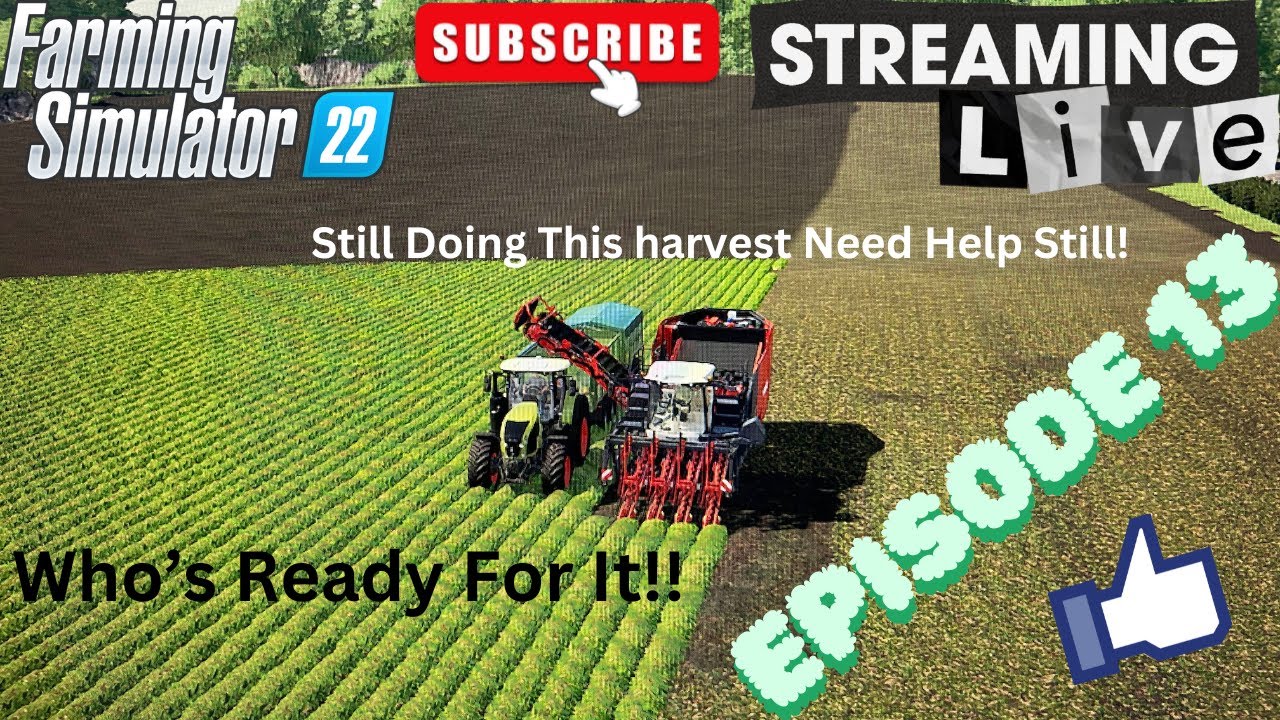 🔴LIVE: Still Doing Red Beet Harvest On Riverview Farm Map On Farming ...
