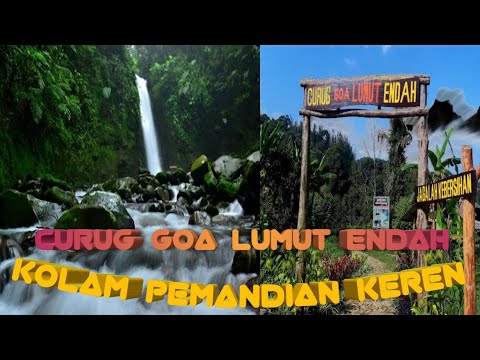 WISATA DI BOGOR DENGAN KOLAM PEMANDIAN KEREN l CURUG GOA LUMUT ENDAH ...