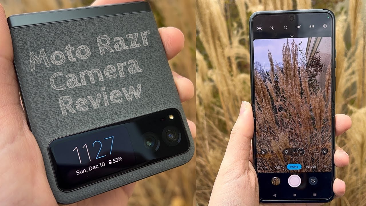 Moto Razr 2023 Camera Review: Can't please them all! - YouTube