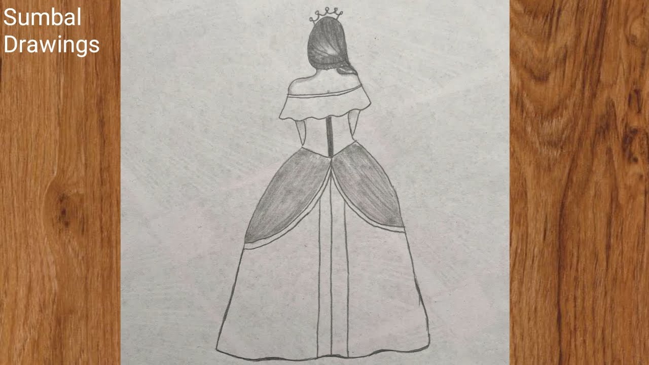 How to Draw a Princess || Easy Girl Drawing for beginners - YouTube