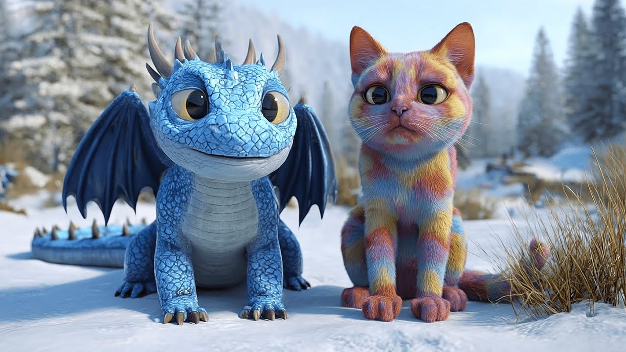 Baby Dragon Finds Abandoned Alien Kitten—What He Did Next Amazed ...