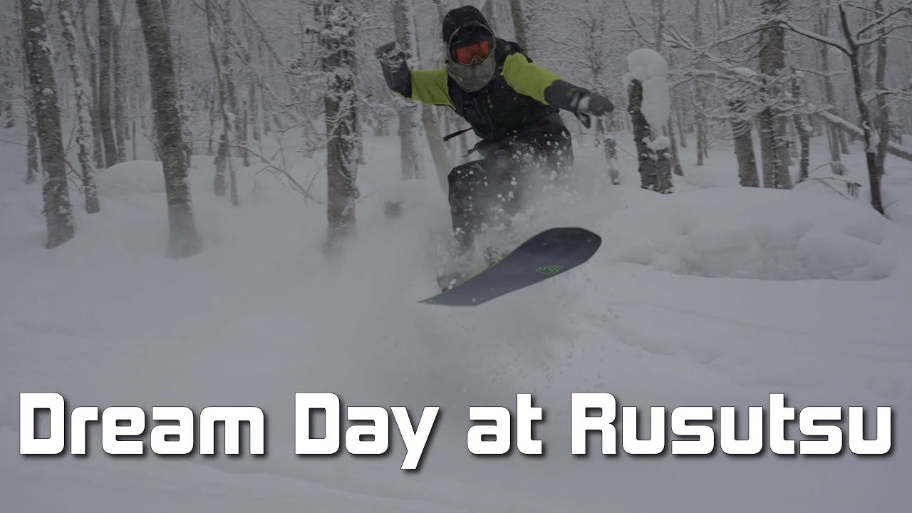 Dream day Snowboarding at Rusutsu Resort - YouTube