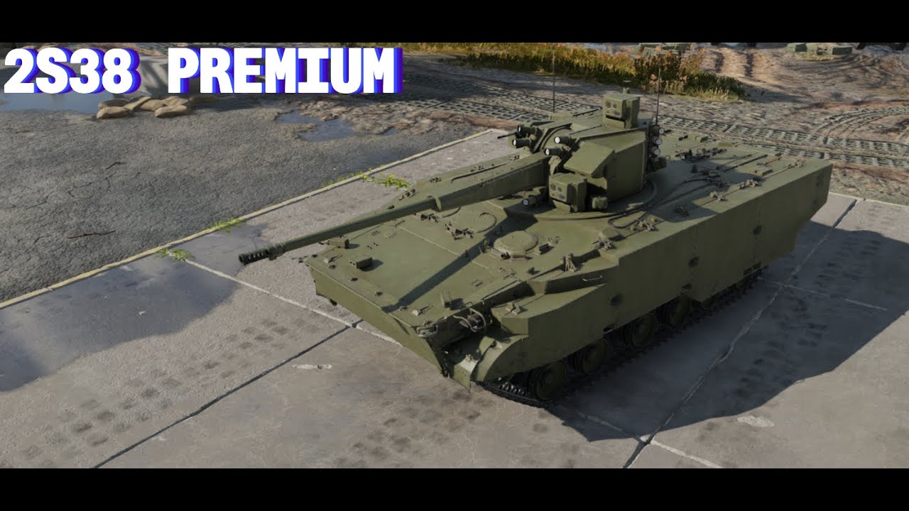 War Thunder 2S38 Premium Vehicle - YouTube