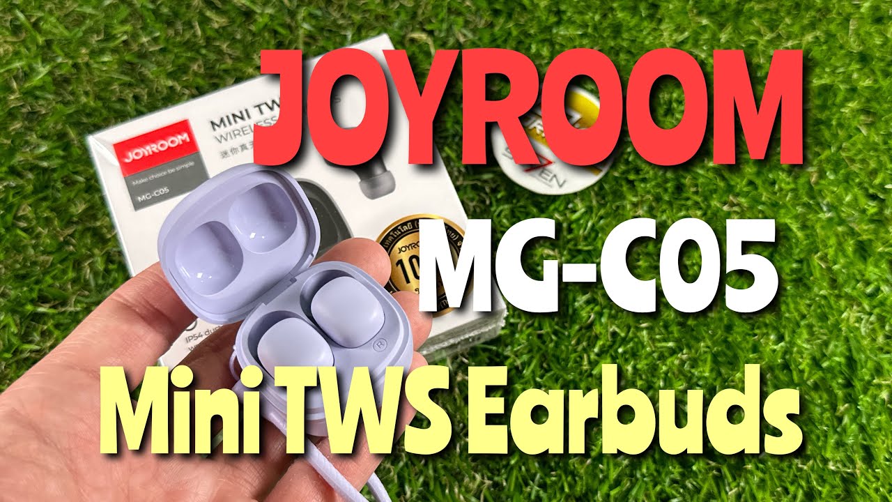 แนะนำ วิธีใช้ Joyroom MG-C05 Mini TWS Earbuds BT5.2 (หูฟังไร้สายแบบ ...
