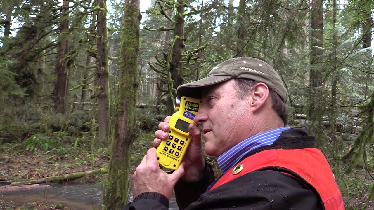 Criterion RD 1000 Basal Area Factor-Scope and Dendrometer - YouTube