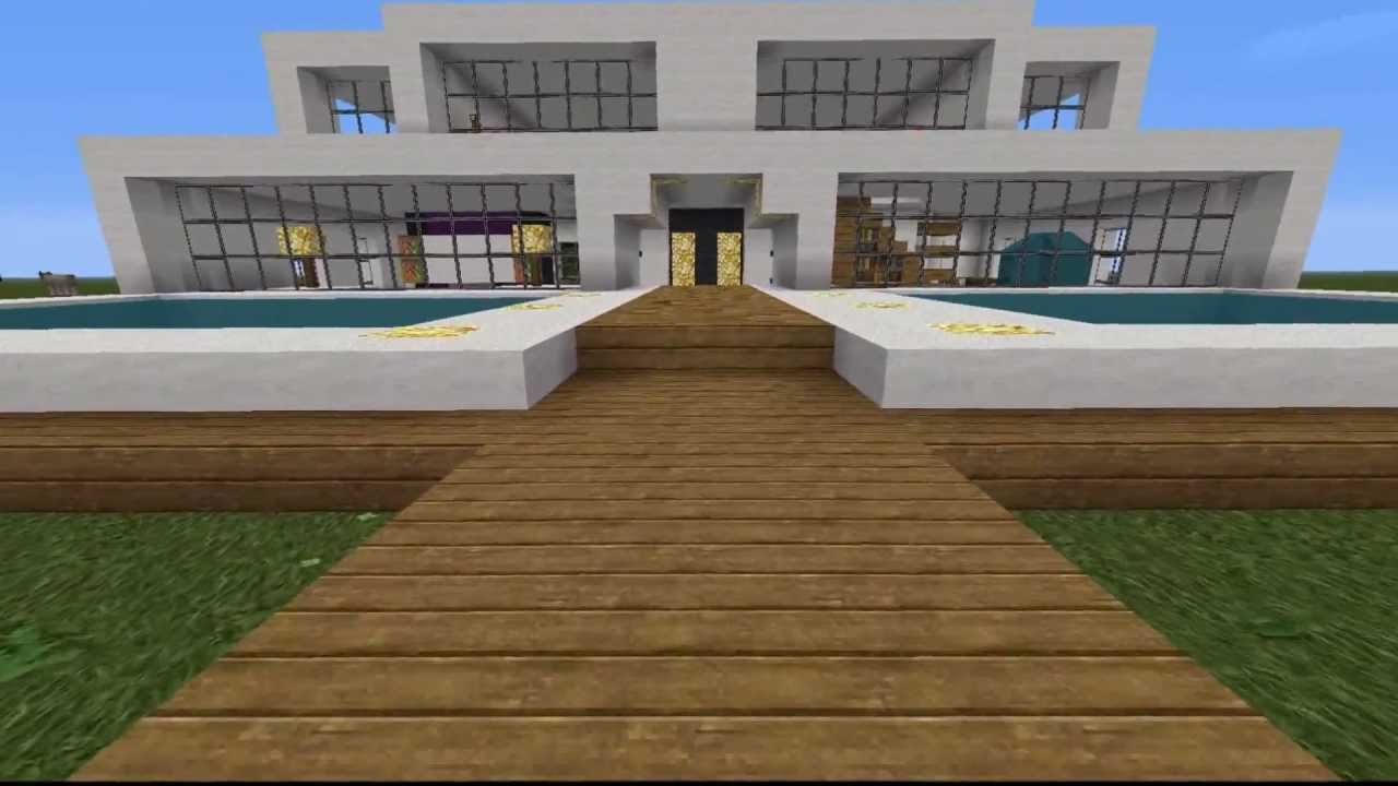 Minecraft Villa - YouTube
