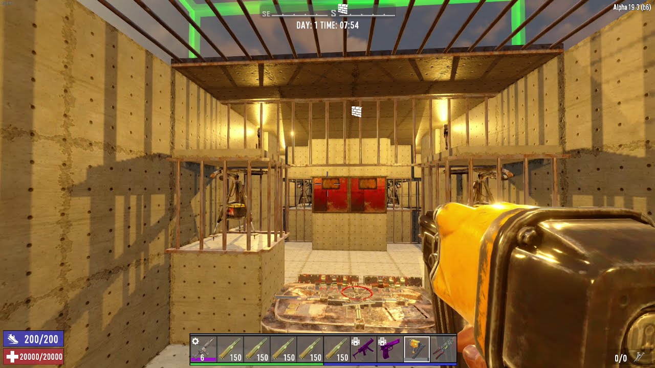7 Days to Die - Zombie Proof Horde Base without a pit!!! - YouTube