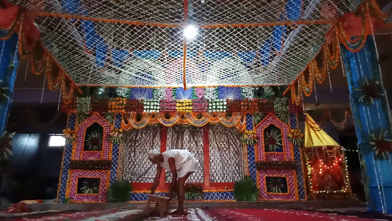 Raj flower decoration ayodhya - YouTube