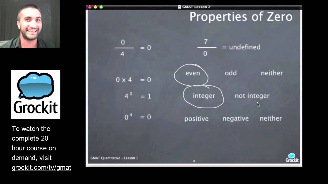 Grockit GMAT TV Lesson 2, Part 3 (Quantitative Data Sufficiency) - YouTube