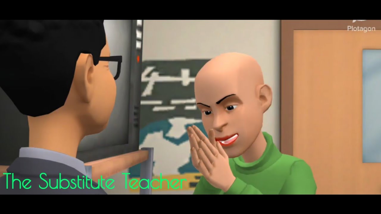 The Substitute Teacher (Plotagon) - YouTube