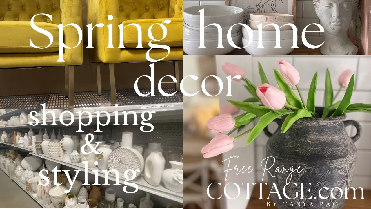 NEW SPRING DECORATE WITH ME 2024~NEUTRAL SPRING DECOR IDEAS~DECORATING ...