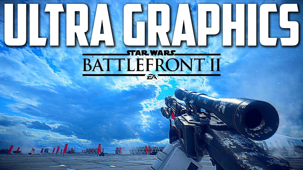 Star Wars Battlefront 2 Maxed Out! (Ridiculous Graphics) - YouTube