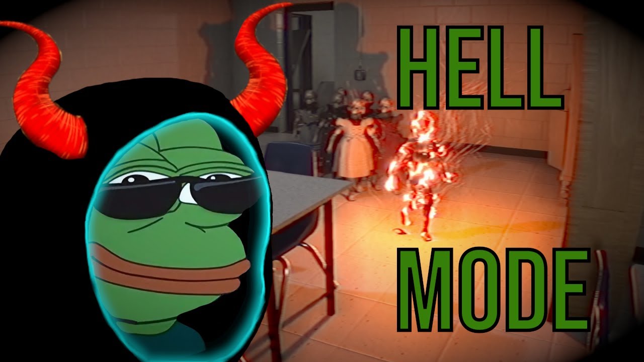 The Classrooms Hell Mode? - The Classrooms Custom Gameplay Part 4 - YouTube
