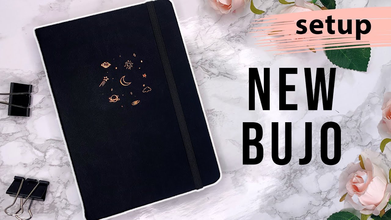 Starting a New Bujo | 2020 Bullet Journal Migration Mid-Year | Notebook ...