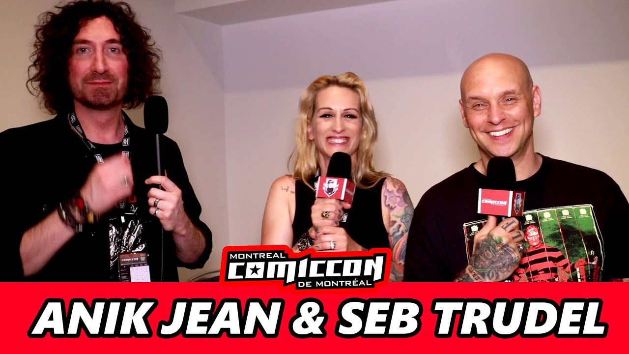 Anik Jean et Sébastien Trudel au Comiccon 2024! - YouTube