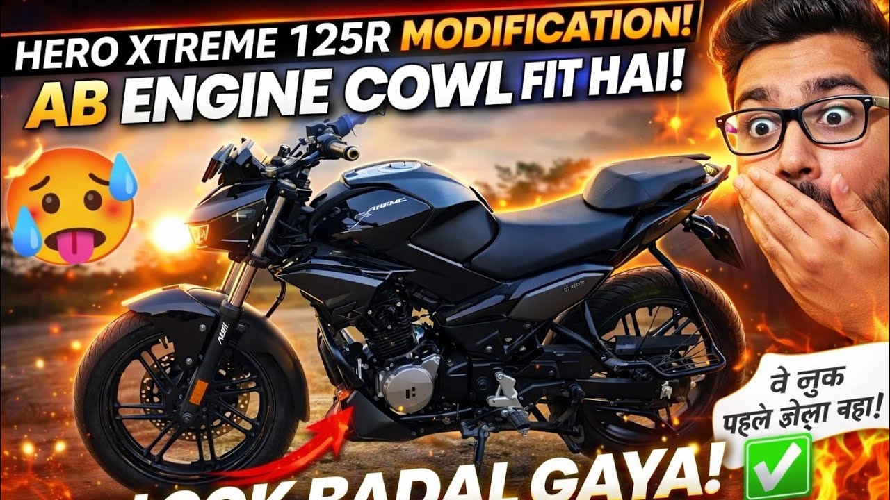 Xtreme 125R Me Engine Cover Installation!!😱 Extreme 125R Me ...