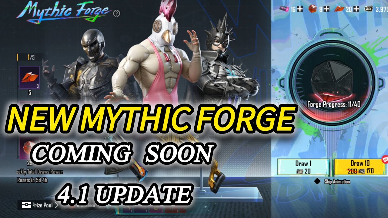 New Mythic forge coming soon | syedaanamtayt | pubg mobile - YouTube