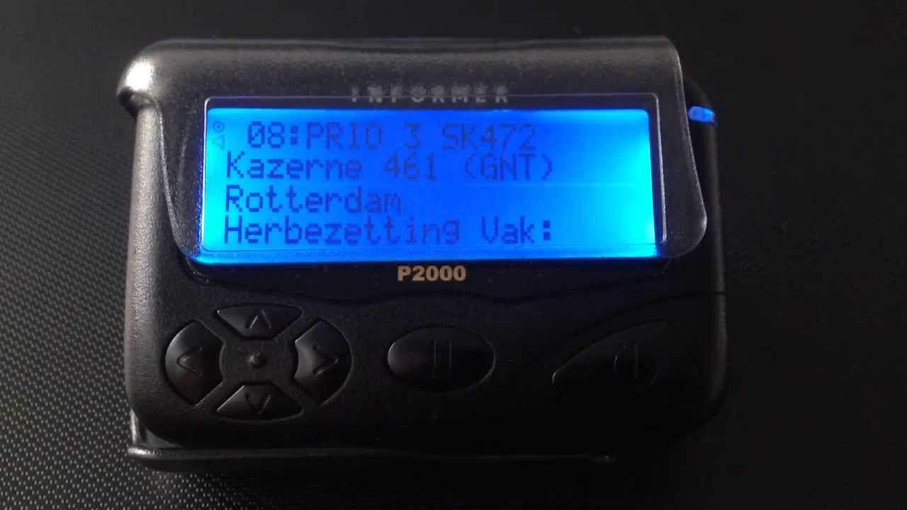 Als de pieper gaat... Alarmering brandweer Ridderkerk - YouTube