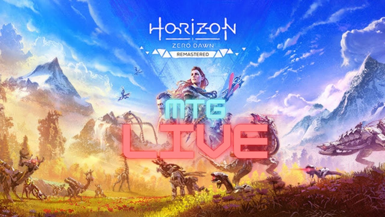 aLive: Playing Horizon Zero Dawn (game crashed and crashed obs restarted) - YouTube