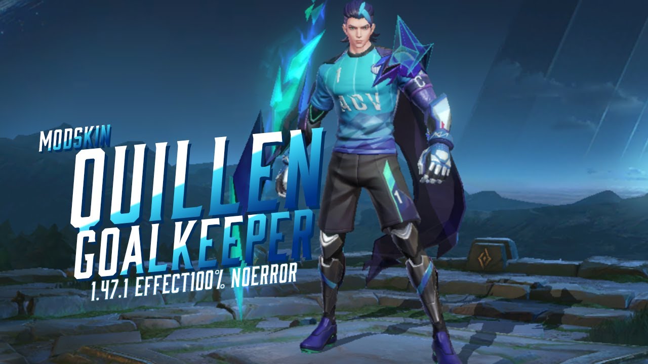 Mod SKin Quillen Goalkeeper 1.47.1 - YouTube