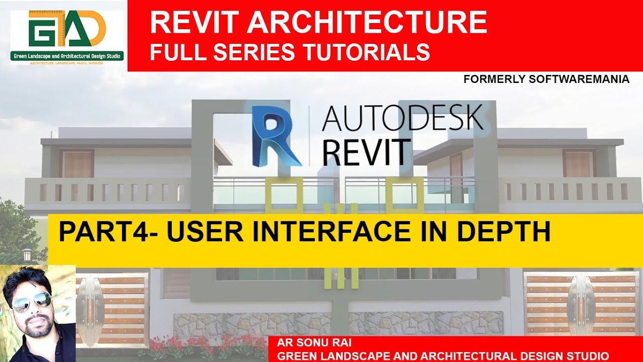USER INTERFACE IN DETAIL EXPLAINED IN REVIT (PART 4) - YouTube