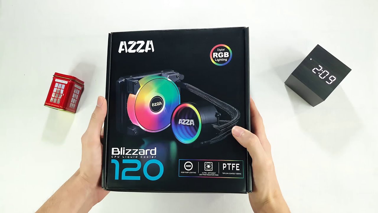 AZZA Blizzard 120 / Unboxing / Instalación - YouTube