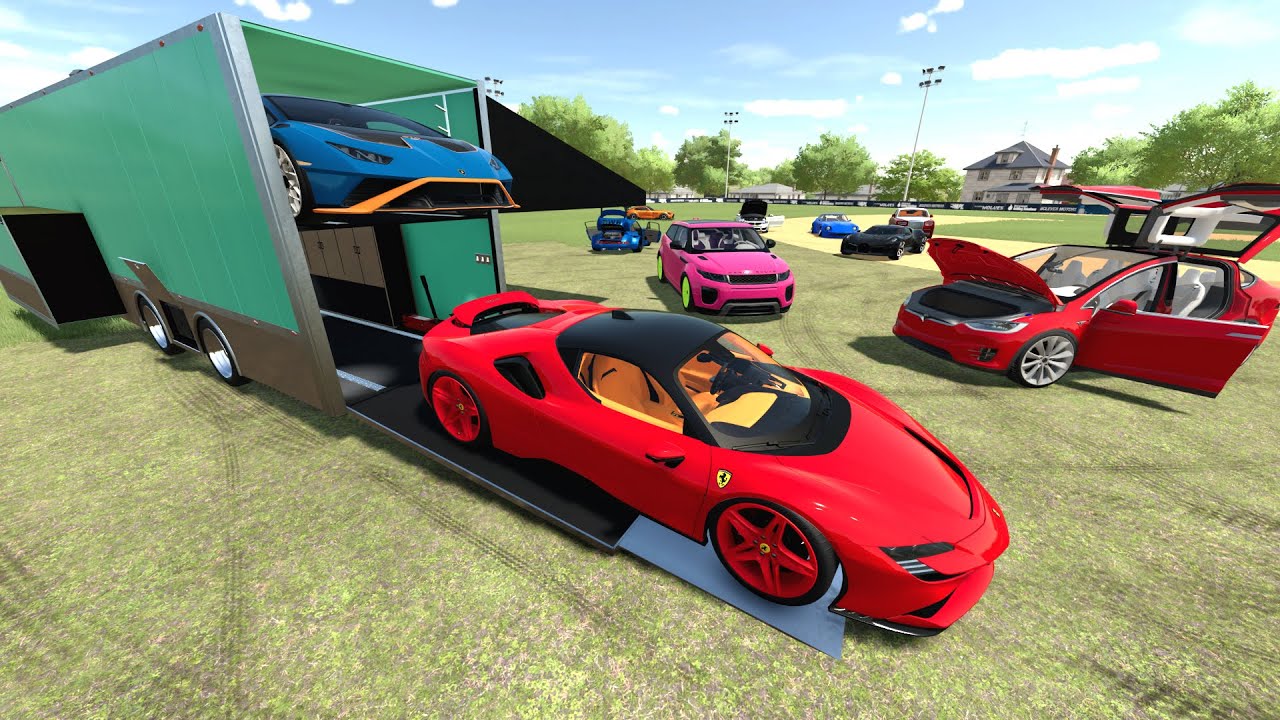 Millionaires luxury car show | Farming Simulator 22 - YouTube