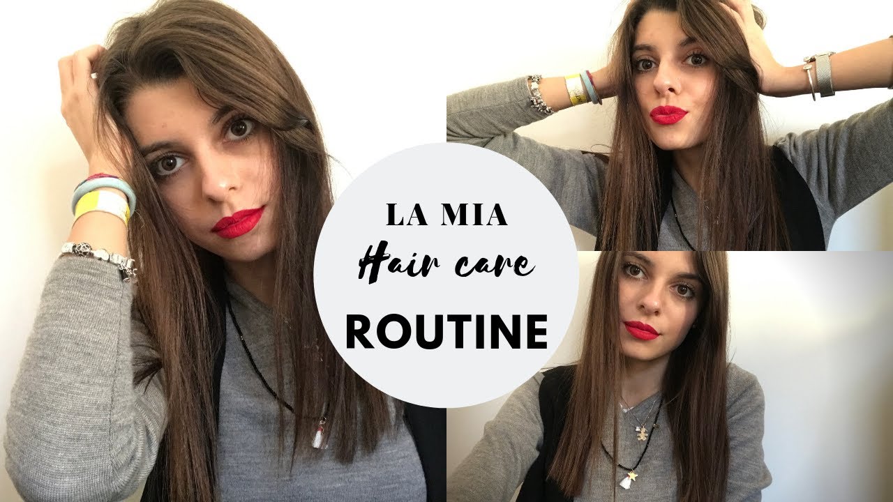 La mia hair care routine - YouTube