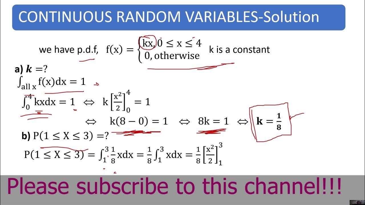 CONTINUOUS RANDOM VARIABLES; Definition, Examples, Sketching. All are ...