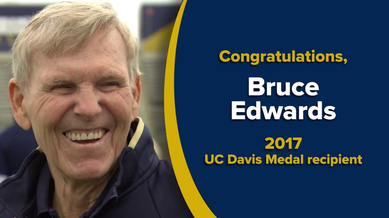 UC Davis Medal Recipient: Bruce Edwards - YouTube