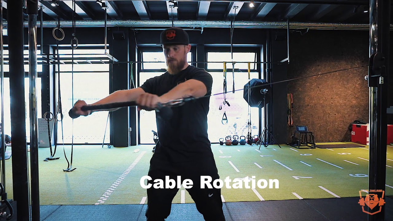 Cable rotation - YouTube