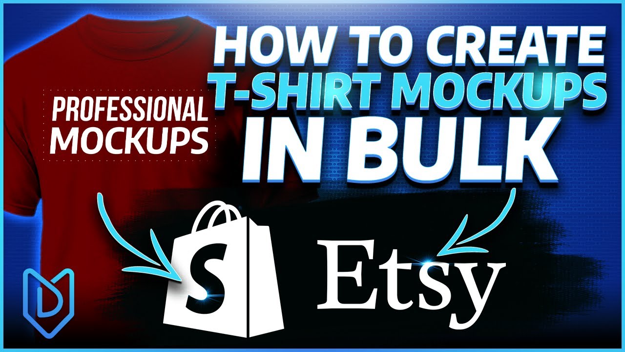 How To Create Professional T-Shirt Mockups in BULK for your Etsy Shop ...