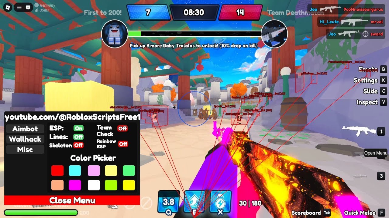 BEST Roblox Hypershot Script Aimbot Roblox Script - YouTube