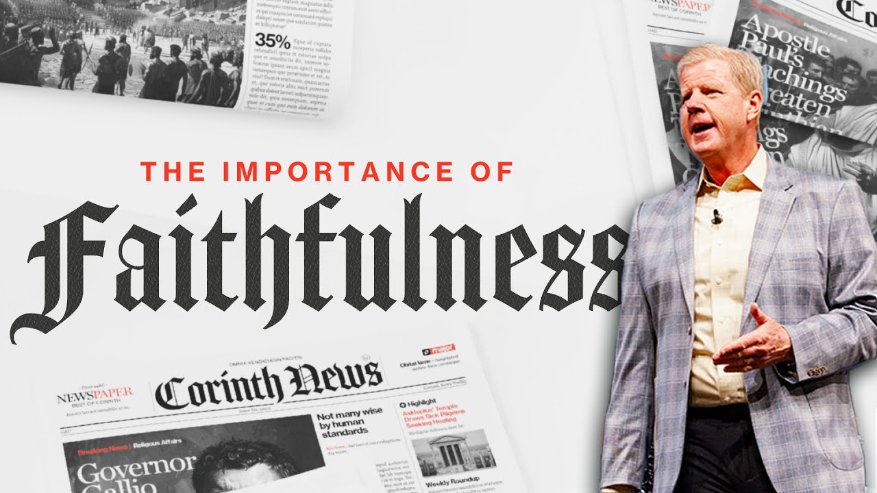 The Importance of Faithfulness - Pastor Jonathan Falwell - YouTube