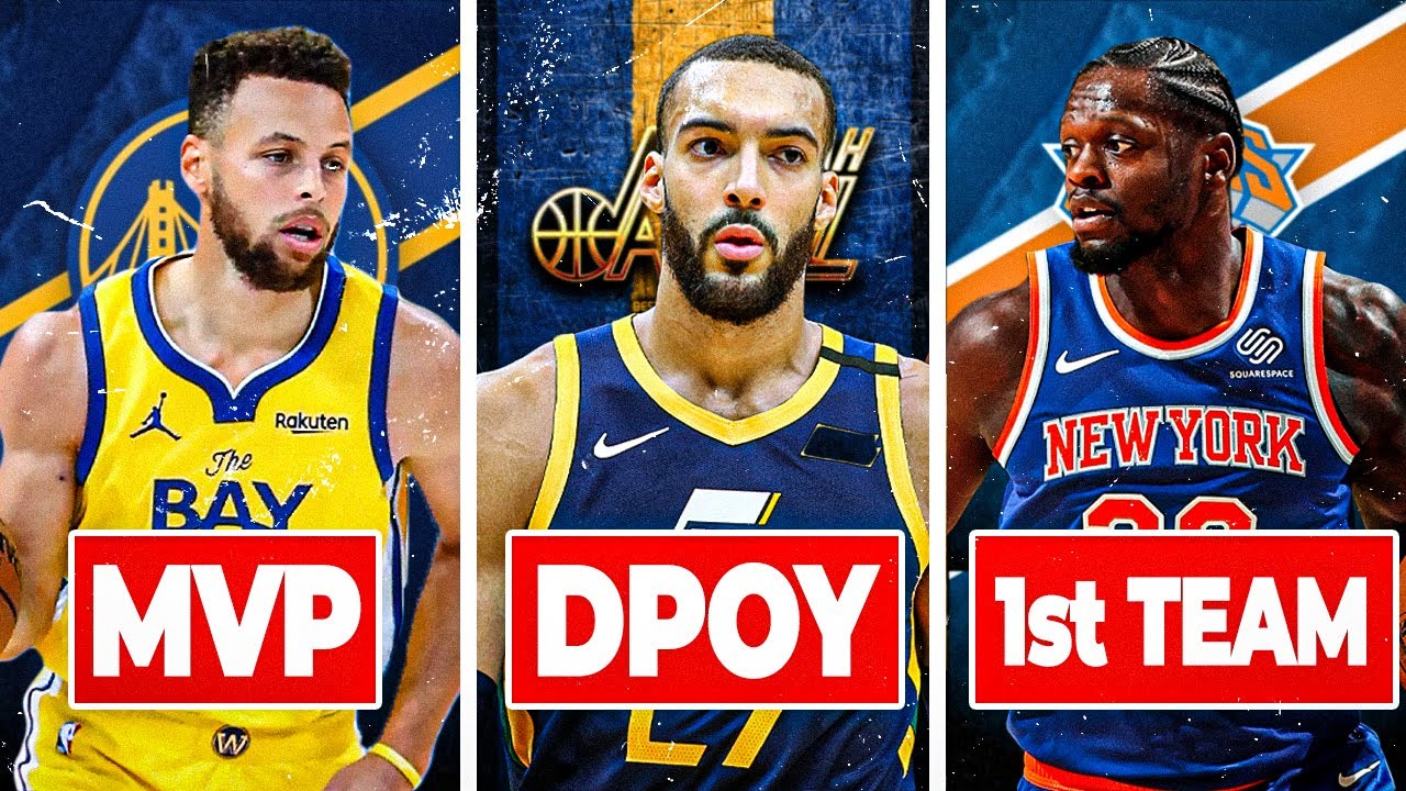 THE OFFICIAL 2021 NBA AWARDS - YouTube