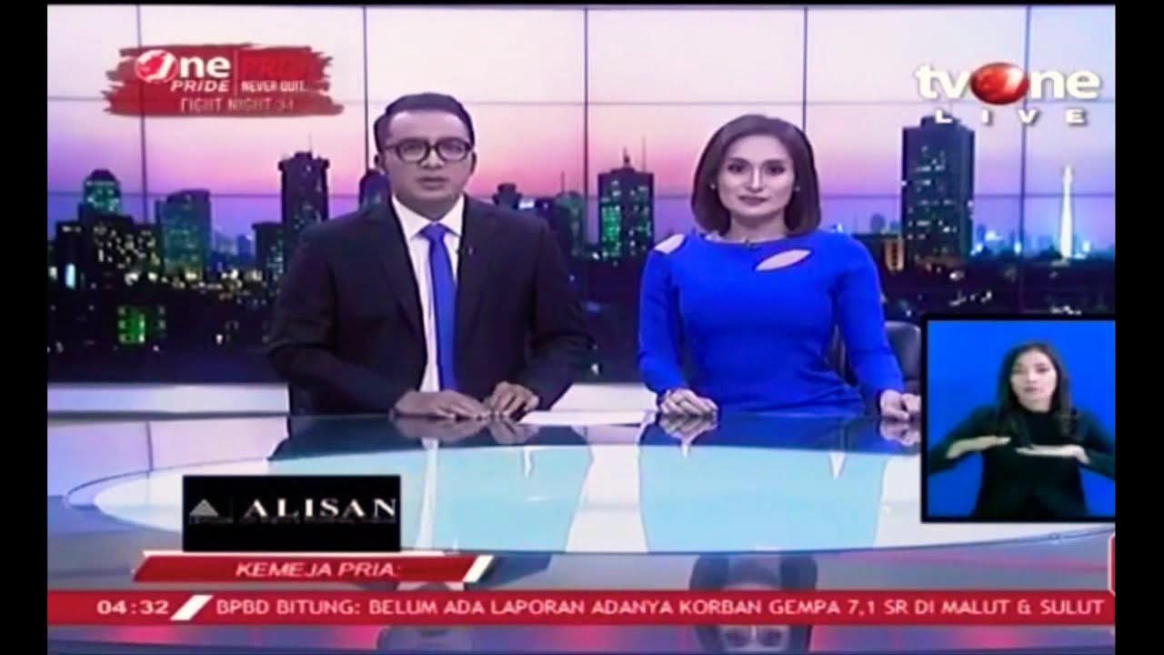 Karra syam presenter tvOne di kabar pagi dengan Rendra Kusuma - YouTube