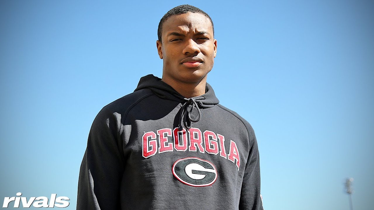 Justin Robinson talks UGA commitment - YouTube