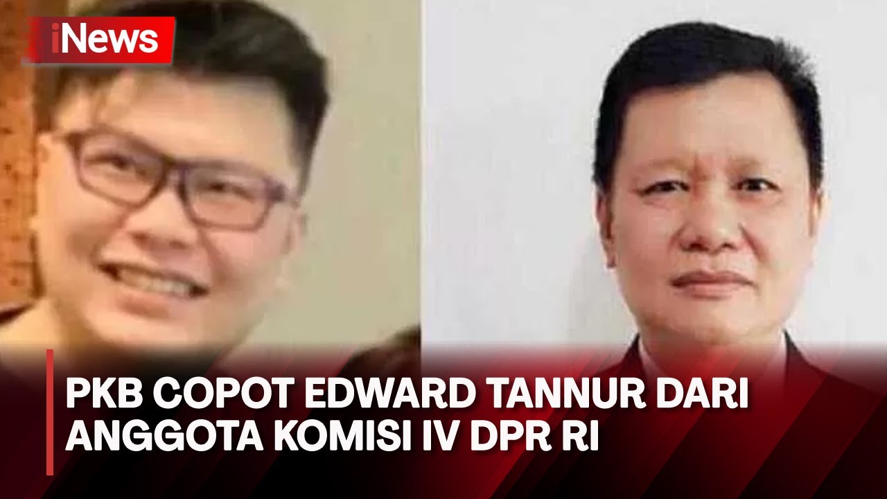 Edward Tannur Dinonaktifkan PKB dari Semua Komisi DPR RI Imbas Anak ...