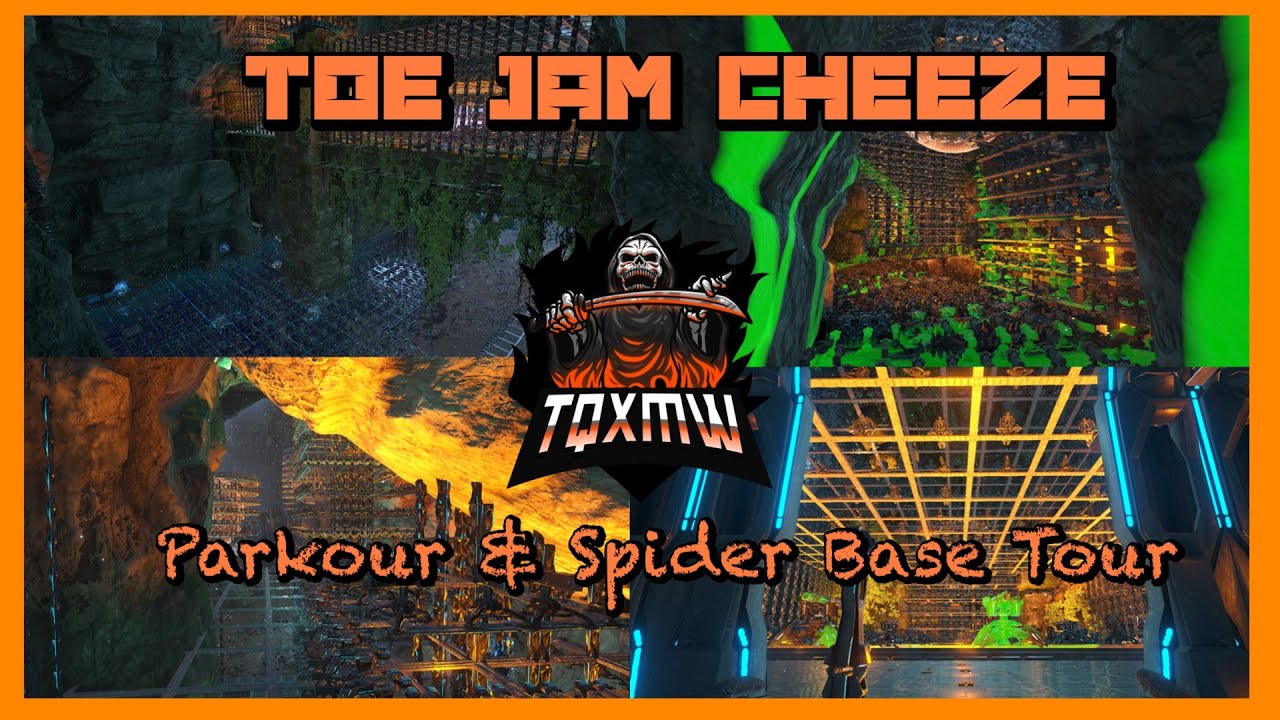 Ark | 🔥Alpha Parkour/Underworld Base Tour🔥 | BBX Fibercraft - YouTube