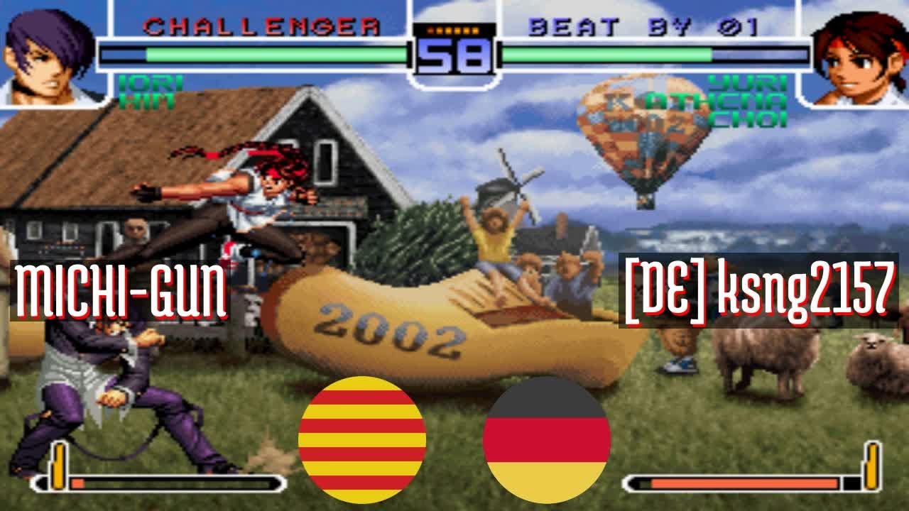 FT10 @kof2002: MICHI-GUN (CATALONIA) vs [DE] ksng2157 (DE) [King of ...