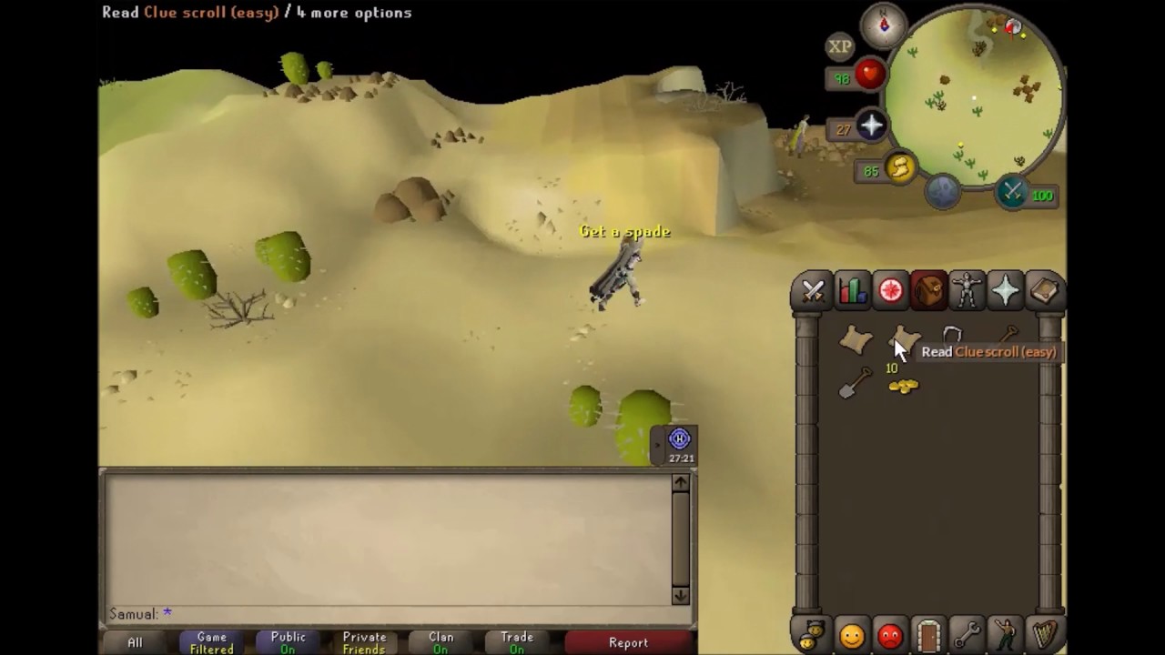 OSRS Easy Clue - Map Piece Alhkiard - YouTube