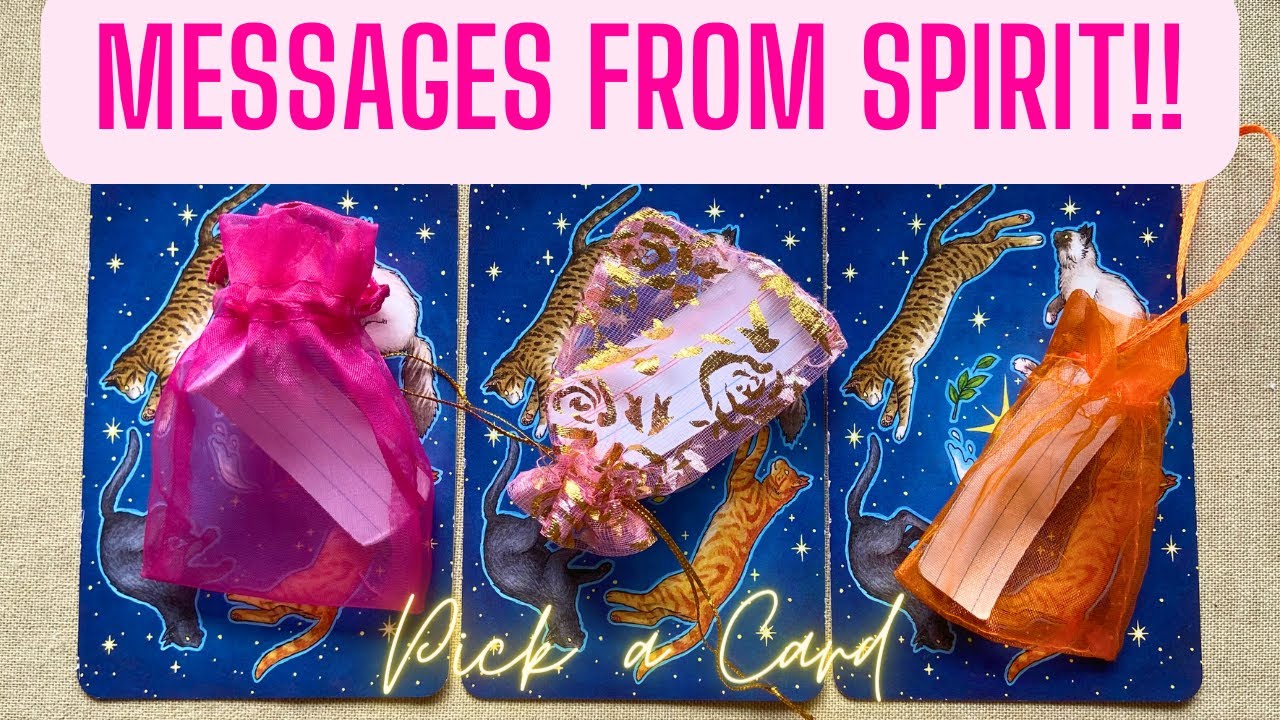 🔮WHAT MESSAGES DOES SPIRIT WANT YOU TO KNOW?? 😇 PICK A CARD TAROT ...