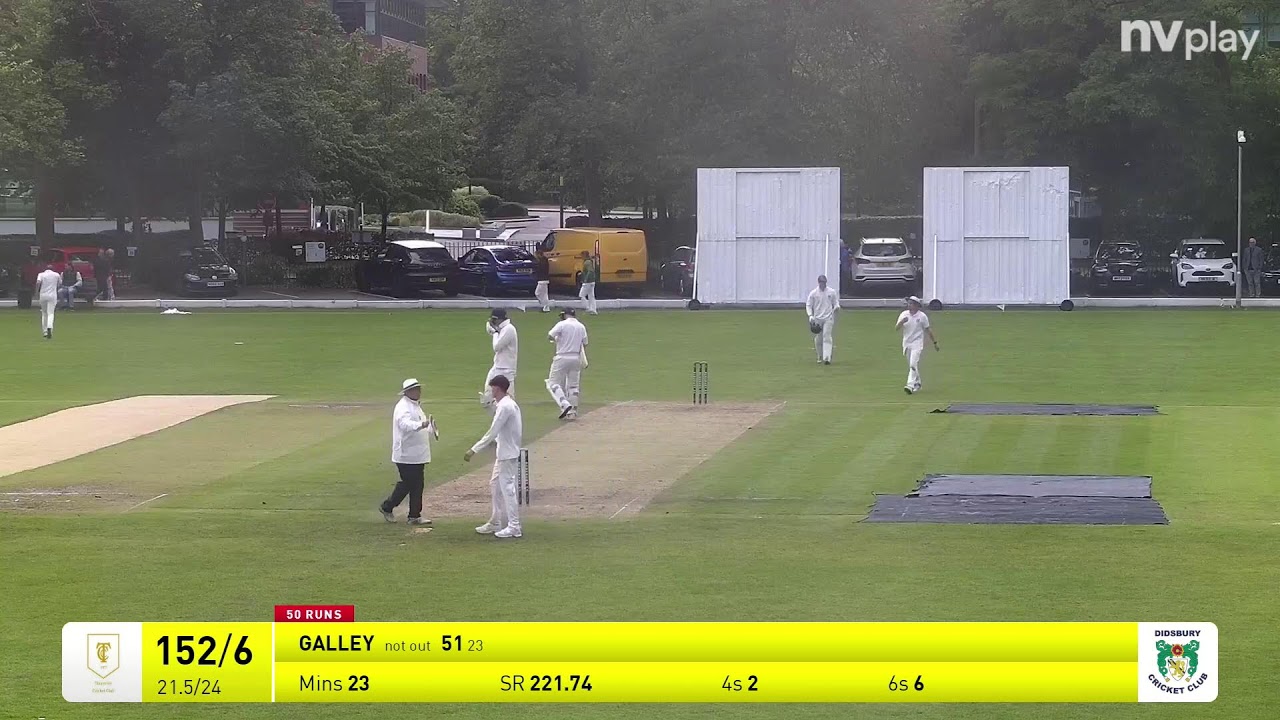 Didsbury CC 1st XI v Timperley CC 1st XI - YouTube