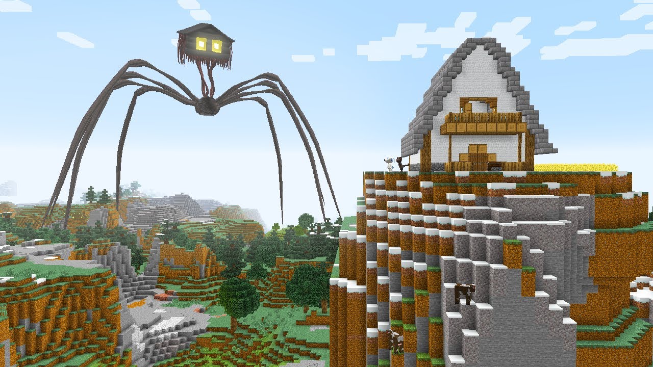 SURVIVING FROM HOUSE HEAD in Minecraft Part 2 - Gameplay - Coffin Meme ...