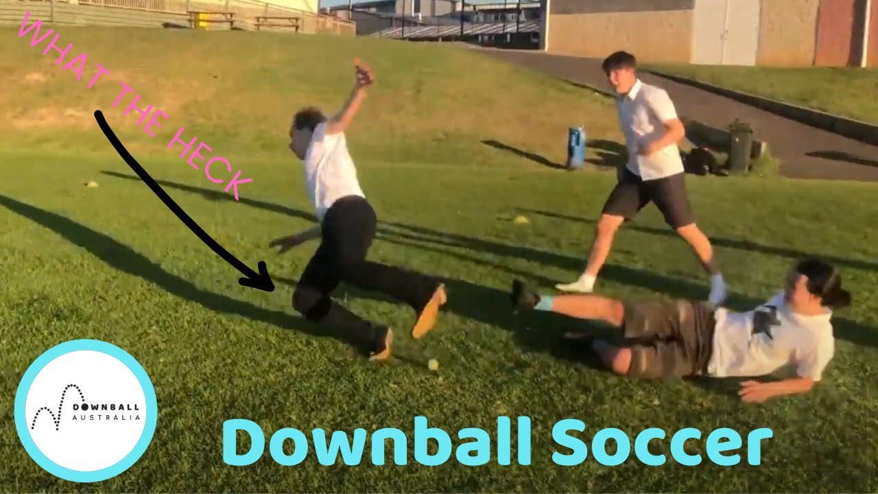 Downball Soccer! - YouTube